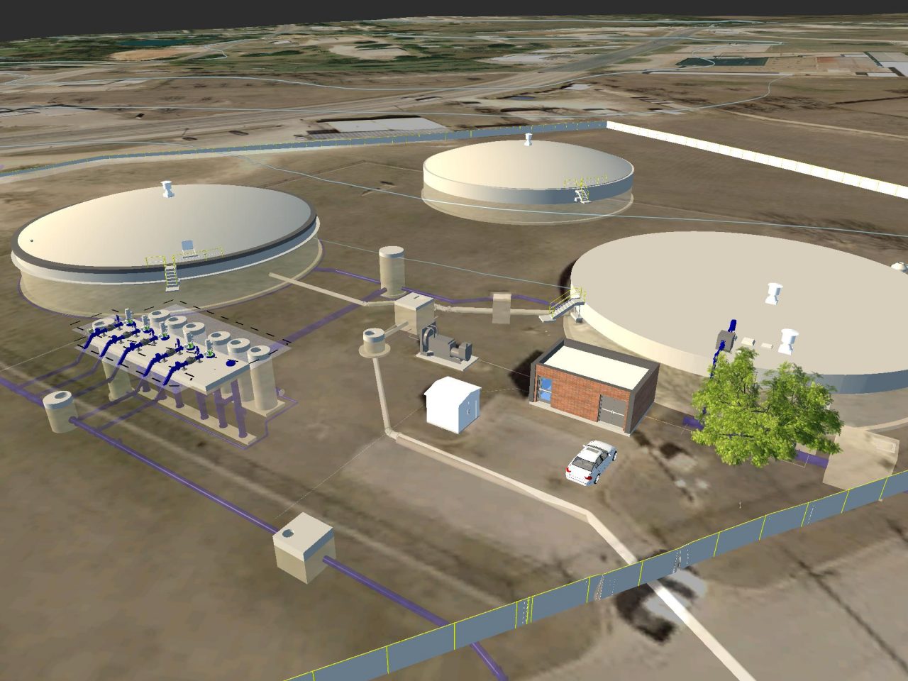 Treatment Plant And Pump Station Expansion | Provenance Engineering