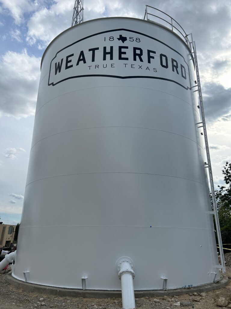 New 200,000 Gal Ground Storage Tank | Provenance Engineering